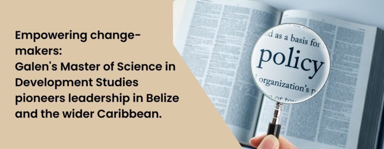 Master of Science in Development Studies - Galen University